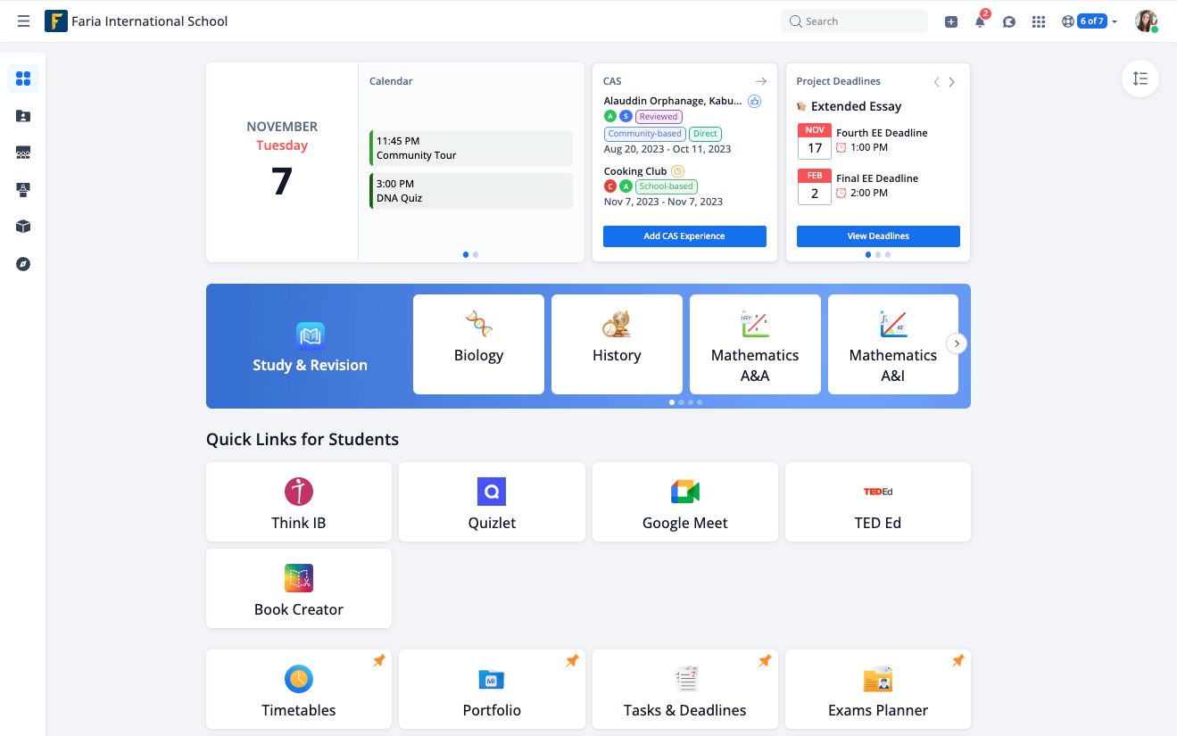 Navigating ManageBac as a Student – ManageBac+