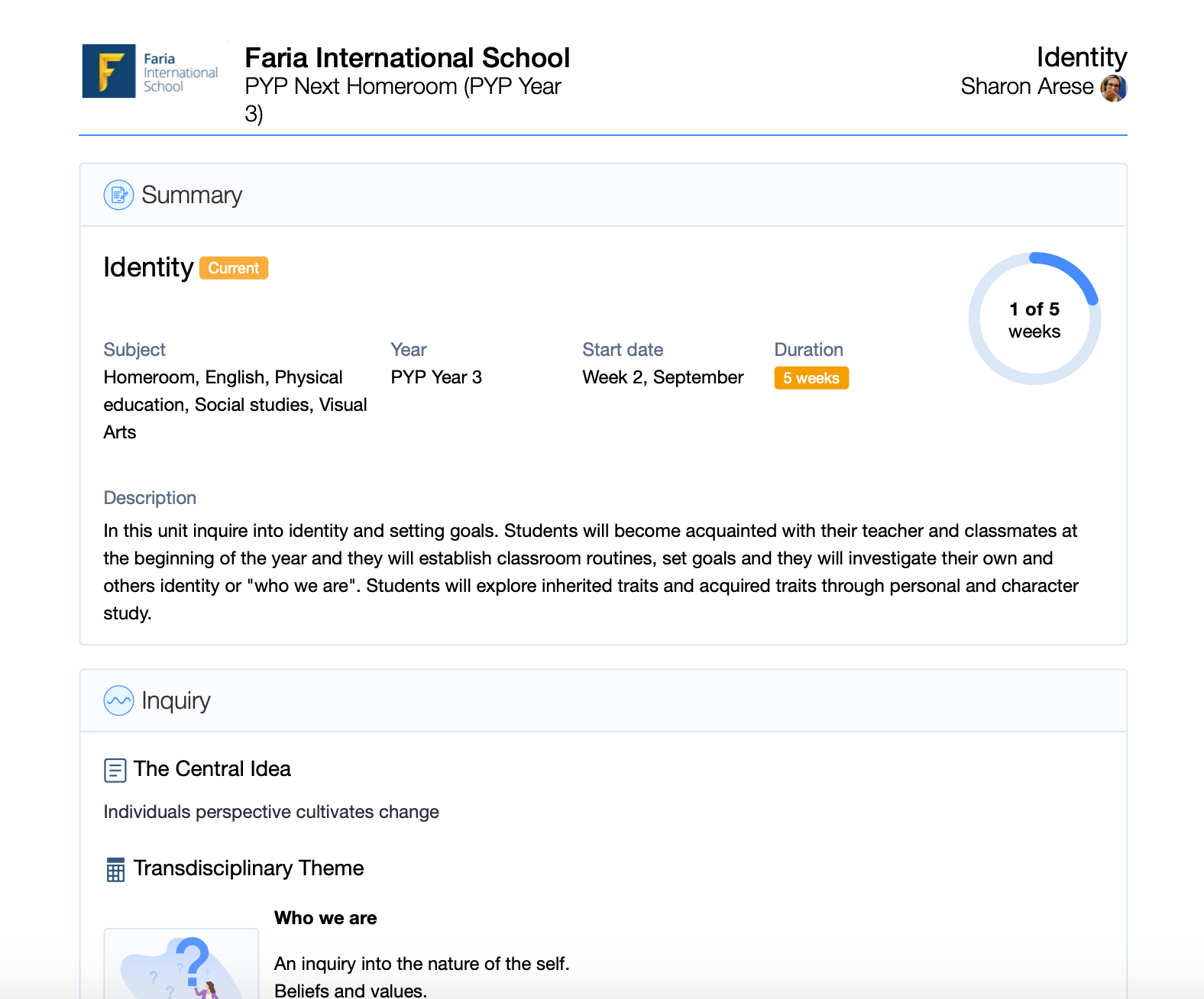 Creating IB PYP Unit Plans – ManageBac+ Help Centre