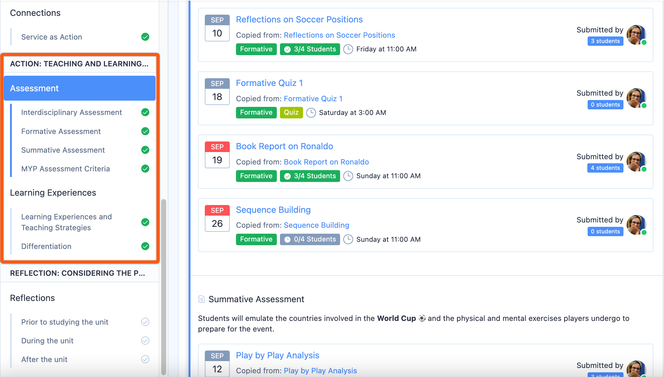 Creating & Editing Unit Plans QuickStart Guide – ManageBac+ Help Centre